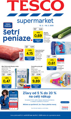 Tesco letáky | Zlacnene.sk